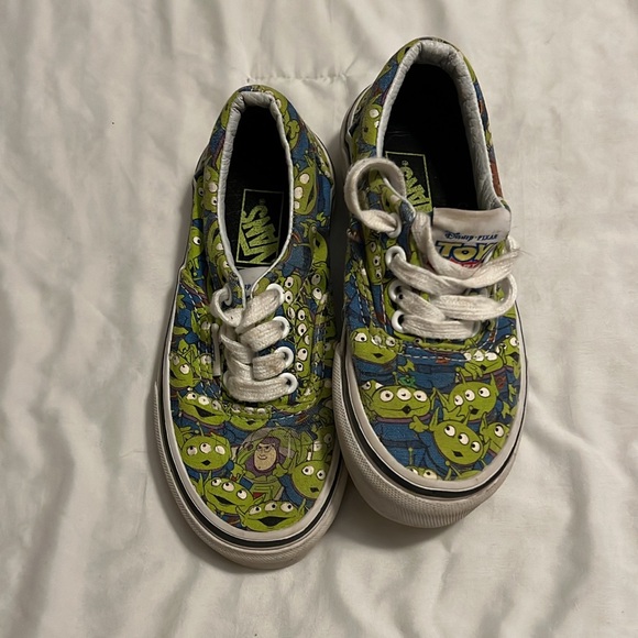 Vans | Shoes | Glow In The Dark Toy Story Alien Vans | Poshmark